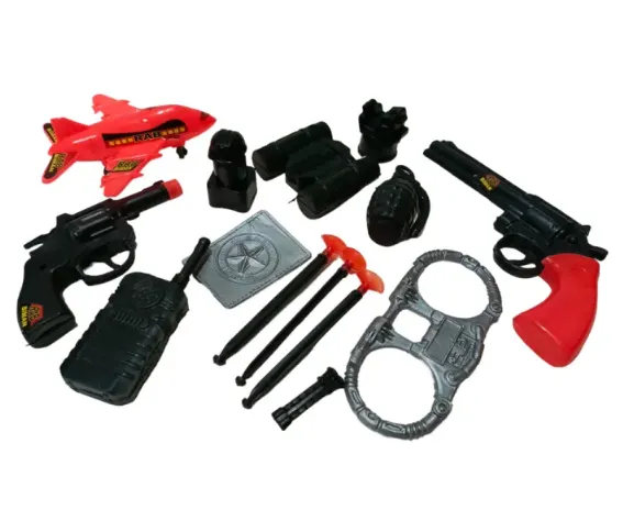 Toy Gun Set Kids Toy Children's Playset Toy Gun Set Kids Tactical Gear ...