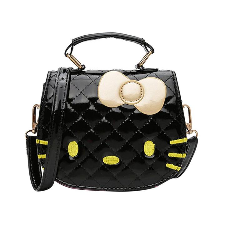 MA Kawaii Cute Design Cartoon Cat Shape Children Girls Single Shoulder ...