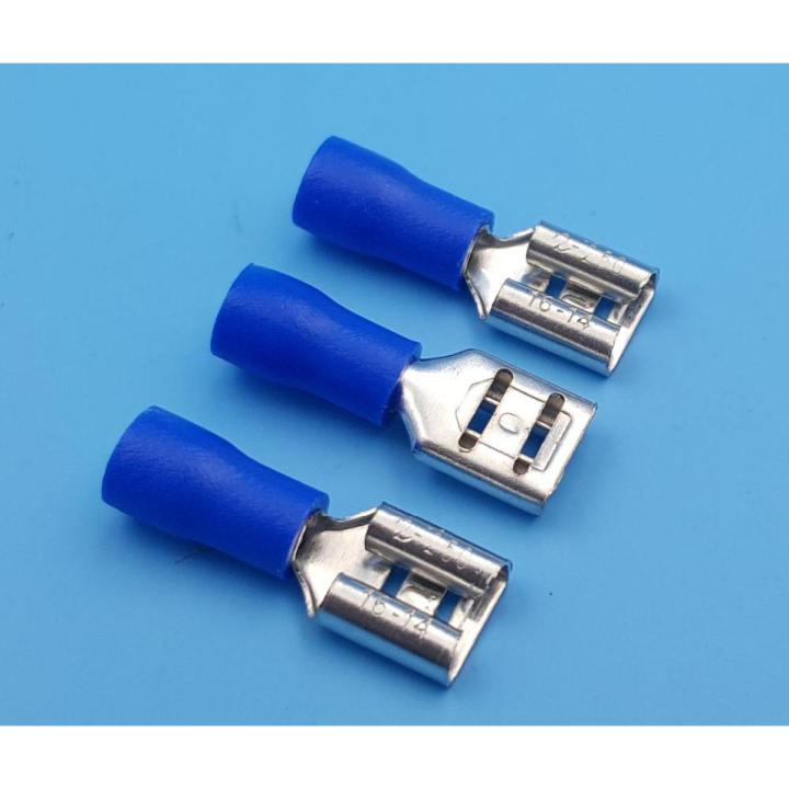 10 Pcs Crimp Terminal Connector Insulated Female Spade Wire | Daraz.com.bd