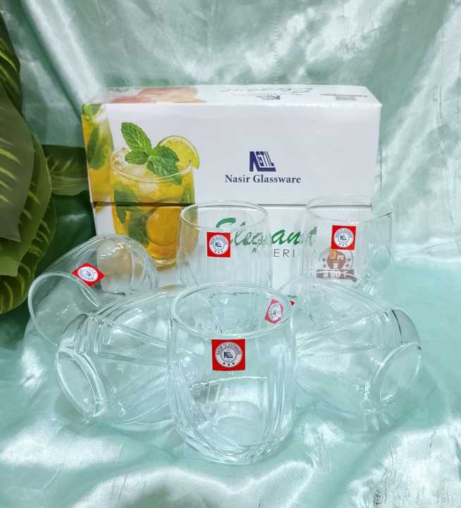 nasir glass ware 6 pcs set | Daraz.com.bd