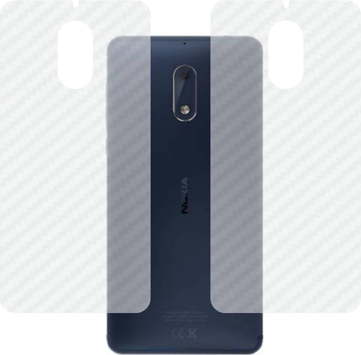 Carbon Fiber Back Poly Sticker Protection Nokia 3 | Daraz.com.bd