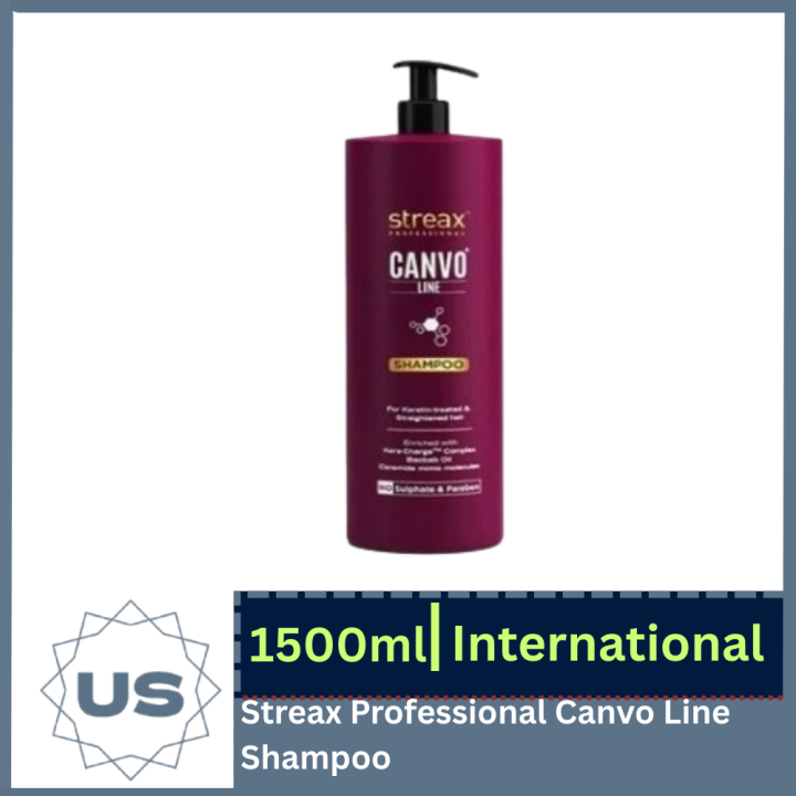 Streax Professional Canvo Line Shampoo I 1500ml I International | Daraz ...