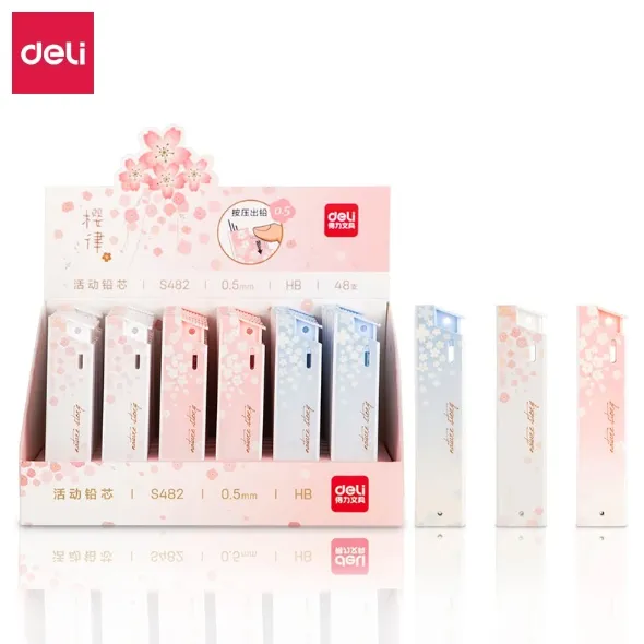 Deli S482/S483 Mechanical Pencil Lead Refill 0.5/0.7mm - 20pcs | Daraz ...