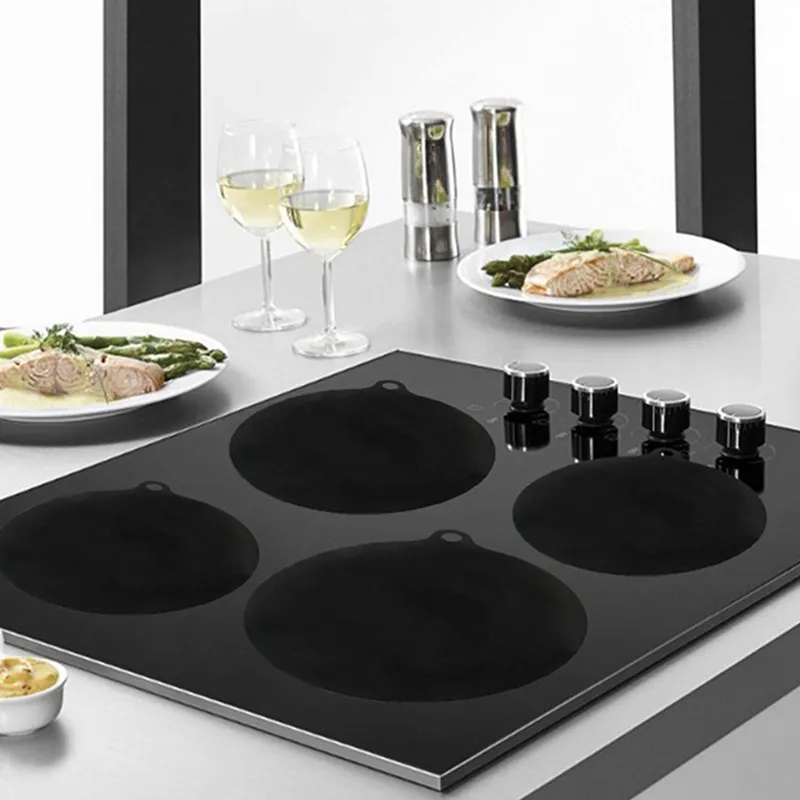 Electric Induction Hob Protector Mat Anti Slip Mat Silicone Cooktop Scratch Protector Cover Heat Insulated Mat Daraz .bd