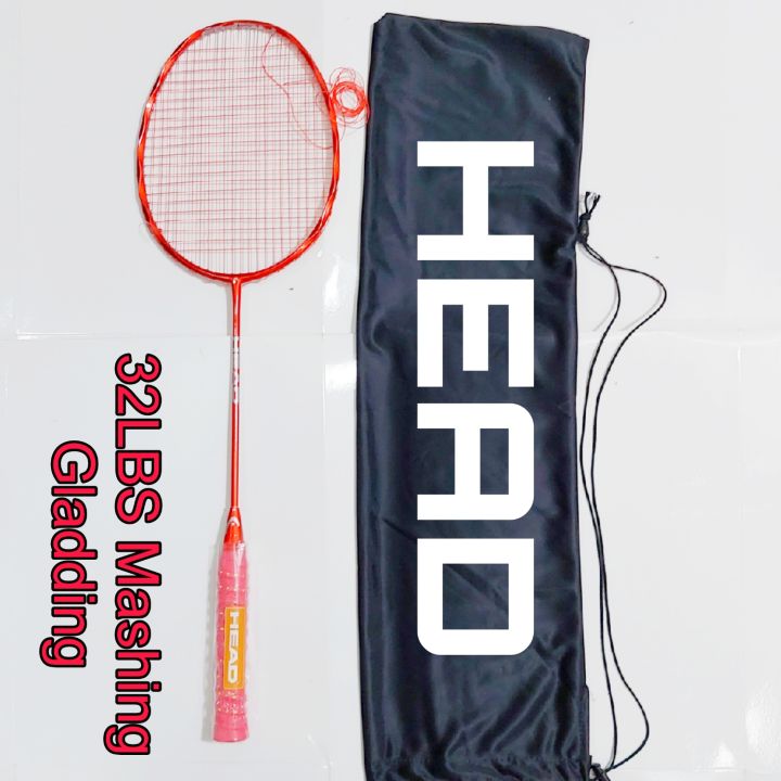 Head Badminton Racket Complete Gadding With Cover - All Color - Premium ...
