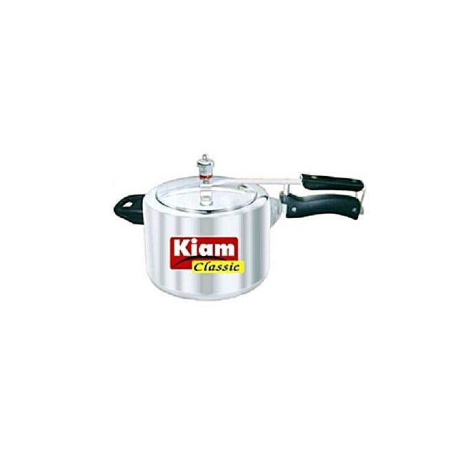 Classic Pressure Cooker 6.5L - Silver | Daraz.com.bd