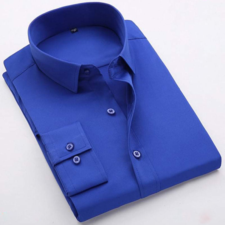 NEW STYLE Cotton Long Sleeve Formal Shirt for Men | Daraz.com.bd