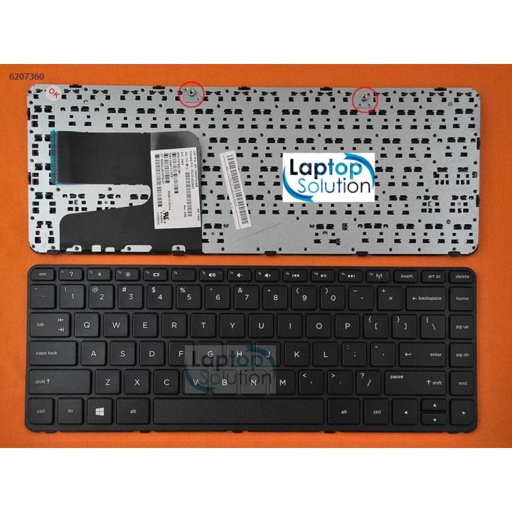 Laptop Keyboard For Hp (With Frame) 14-e, 14e, 14 E, 14-e012la, 14-f ...