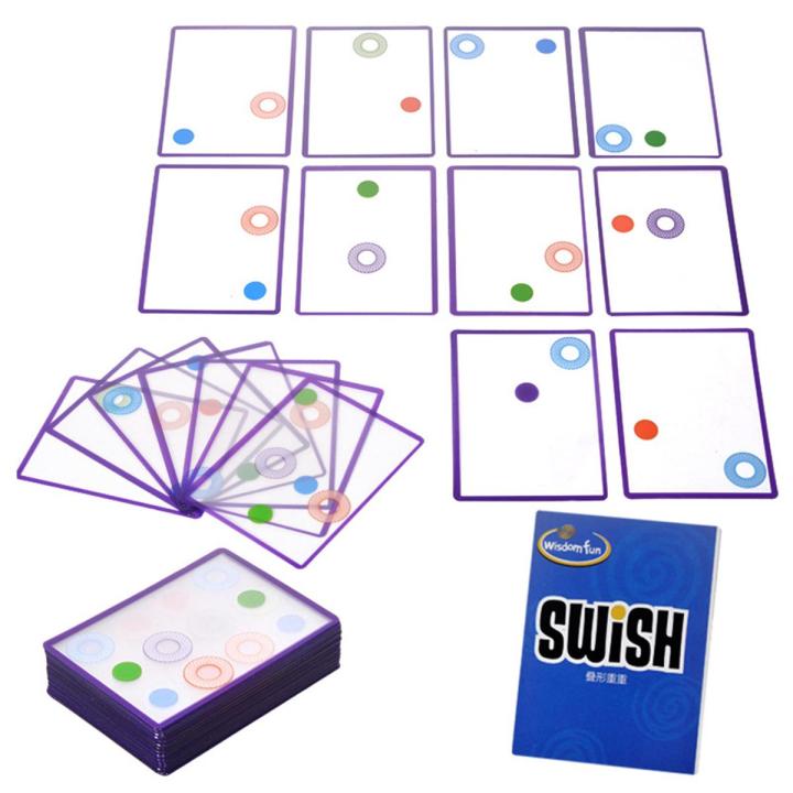 Swish Card Board Game Logical Thinking Intellectual Toy Kids Family ...
