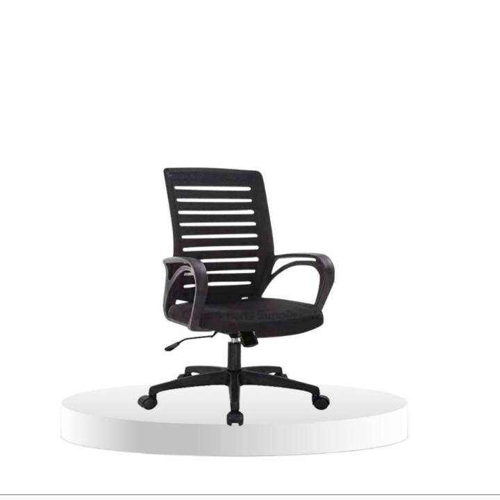 Office Executive Plastic Base Revolving Chair CCB-EC-02BP | Daraz.com.bd
