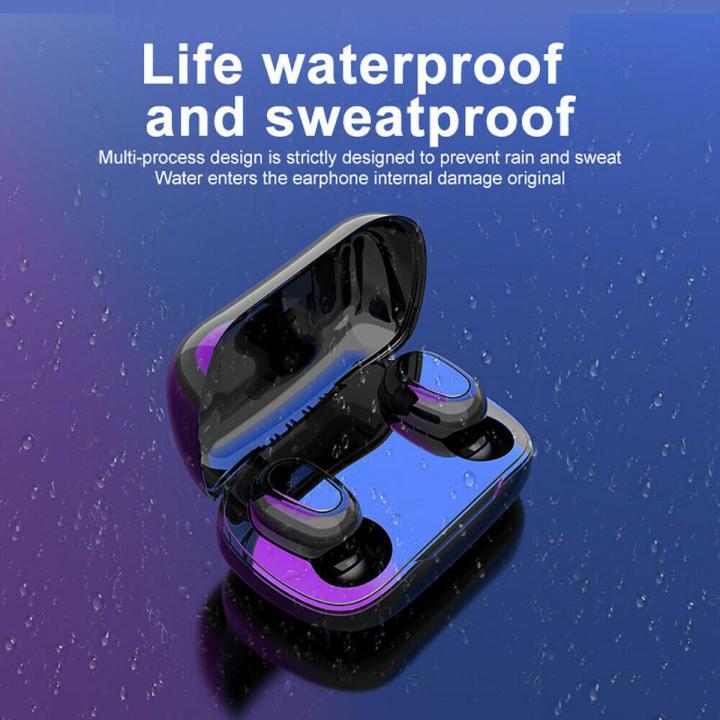 BBOOM Latest noise reduction 3D stereo Bluetooth Headset TWS Wireless ...