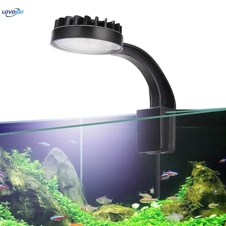 LED Aquarium Light Clip on Small Led Light Black | Daraz.com.bd