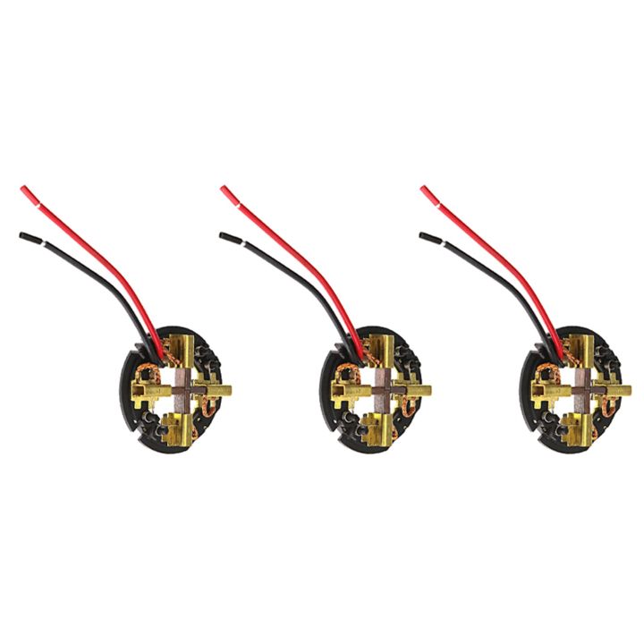 3X Carbon Brush Holder Brush Card Assembly Replacement for 18V M12 ...