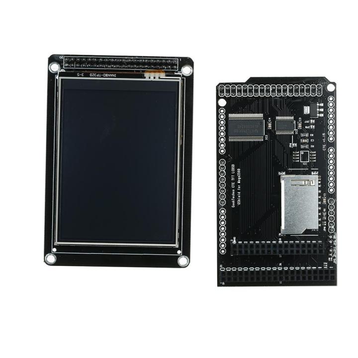 KOGEEK 3.2" TFT LCD Display + TFT/SD Shield Expansion Board for Arduino MEGA 2560 LCD Module SD ...