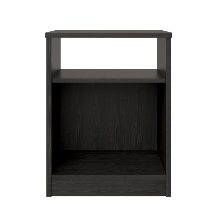 Classic Open Shelf Nightstand and Bottom Cubby, Bed Side Table, Bed ...