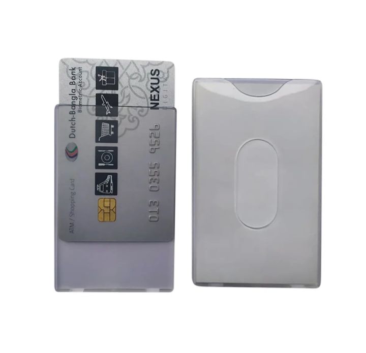 (2 pcs) original Atm Card Cover/Atm Card Holder. | Daraz.com.bd