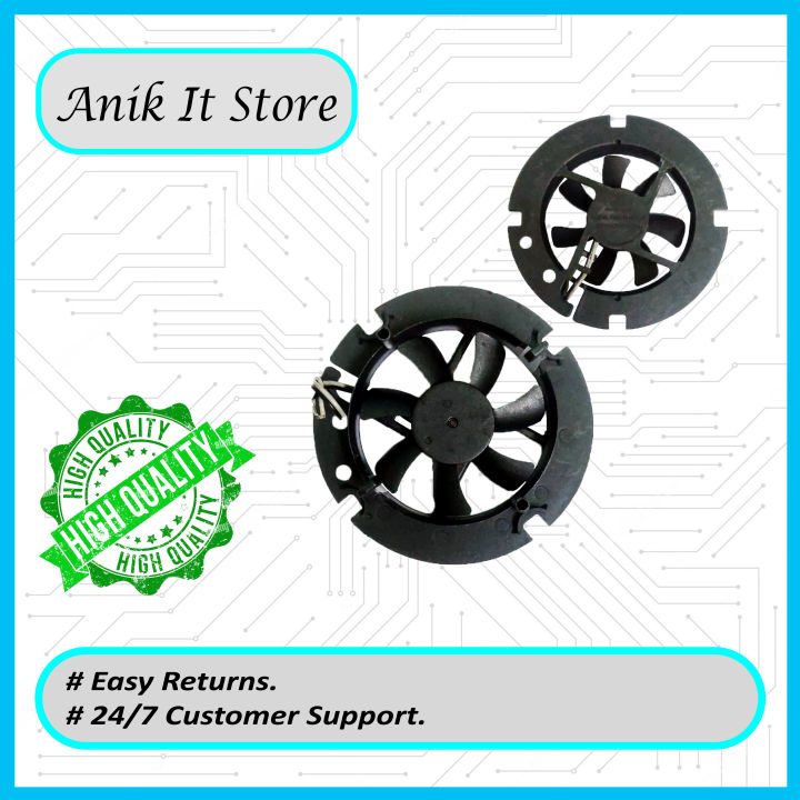 12V DC Panel Mount Type Fan Round | Daraz.com.bd