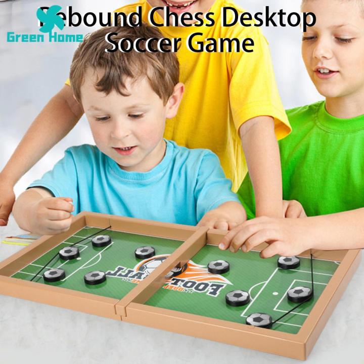 Green Home Desktop Soccer Toys Relax Rebound Chess Football Table Toys ...