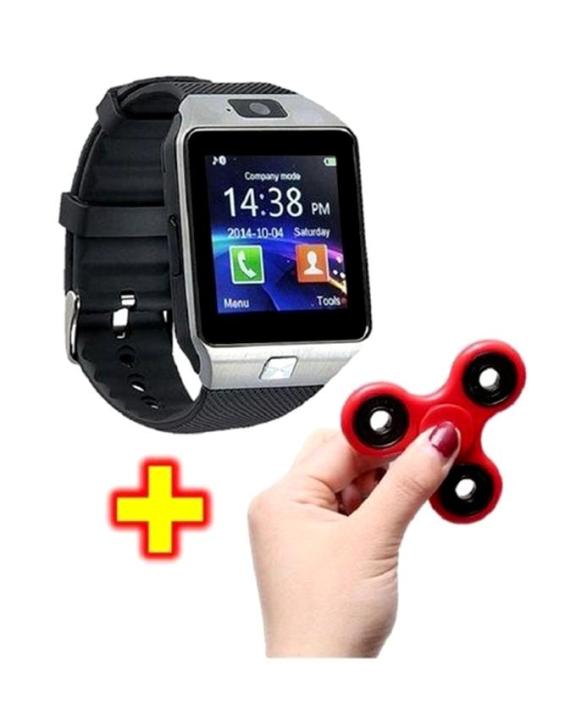 Combo of DZ09 Smart Watch and Fidget Spinner | Daraz.com.bd
