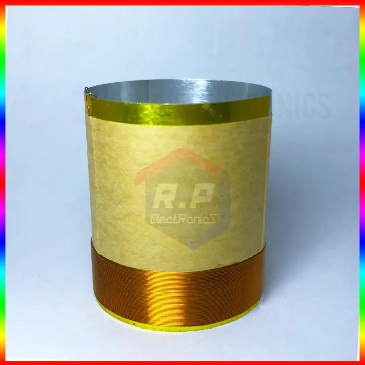 Woofer Voice Coil 4 Layers White Aluminum Sound Film Copper Wire Coil ...