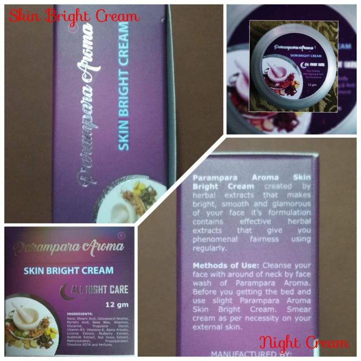 3 pcs PARAMPARA (Normal) Fairness Night Cream | Daraz.com.bd