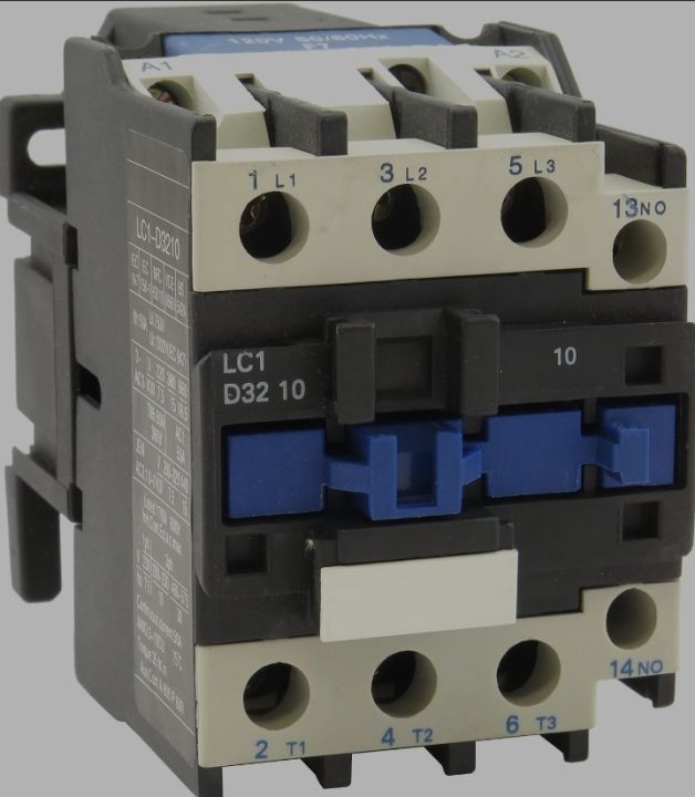 Single Phase Motor Magnetic Contractor Relay 32A, 220 Volt - Multi Plug ...