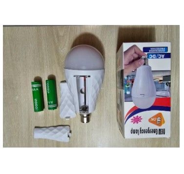 Double Battery LED Light AC/DC Rechargeable | Daraz.com.bd