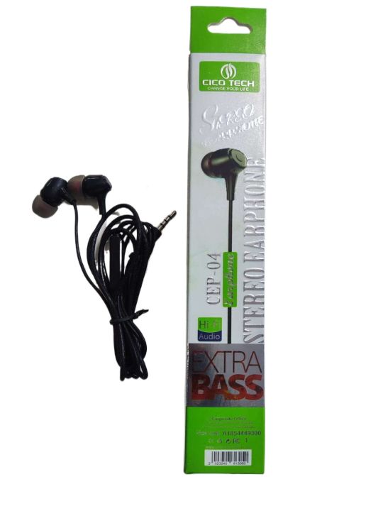 CEP 04 STEREO HEAVY BASS EARPHONE | Daraz.com.bd