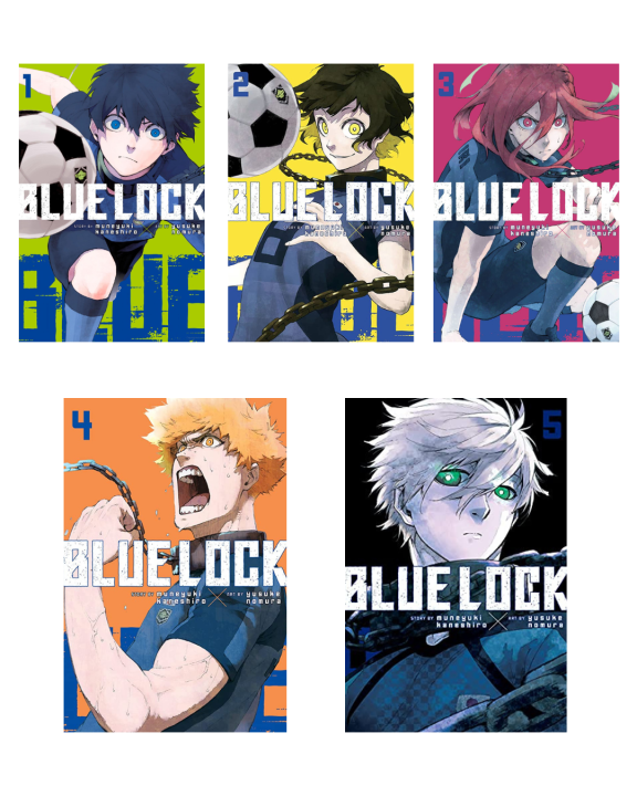 Blue Lock Vol.1-5 | Daraz.com.bd