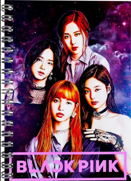BlackPink A5 Notebook Ruled For Gift | Daraz.com.bd