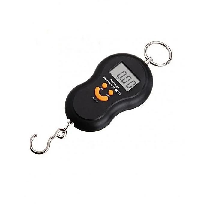 Electric Portable Scale - Black | Daraz.com.bd