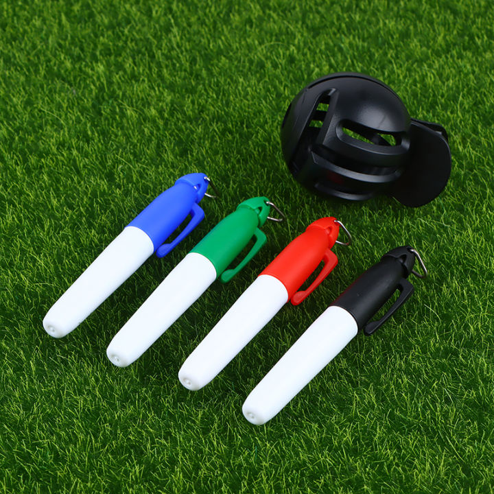 1Set Golf Ball Line Liner Marker With 4 Marking Pens Template Alignment ...
