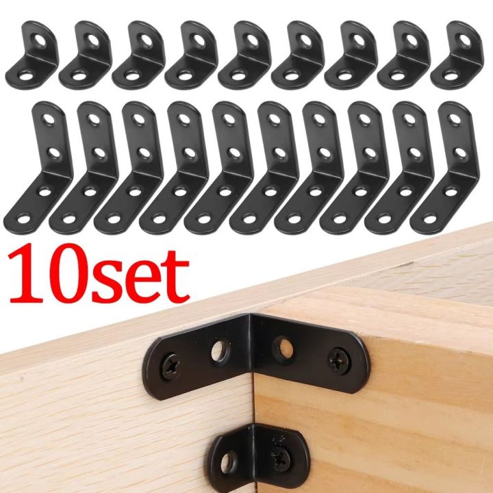 【No-Questions-Asked Refund】 10Sets New Cabinet Screens Wall Angle ...