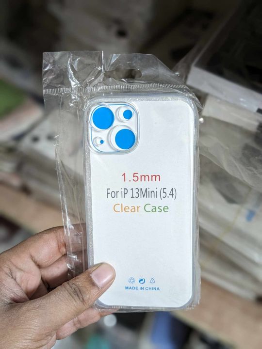 For Iphone 13 Mini Case Slim Fit Soft Clear TPU Shockproof Shell ...