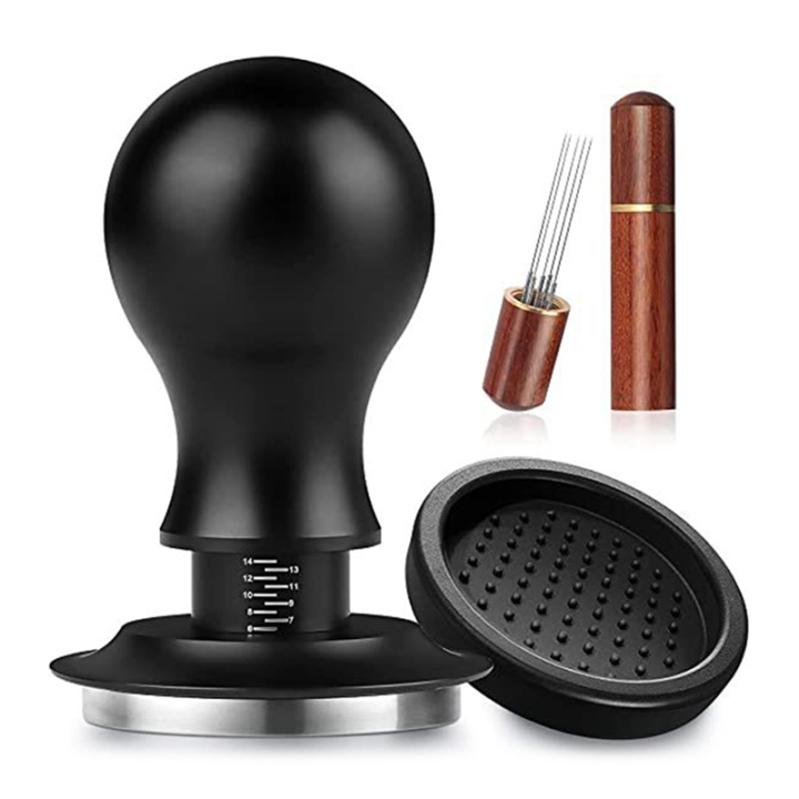 51mm Espresso Tamper Coffee Tamper with Powder Press Needle Tampers ...