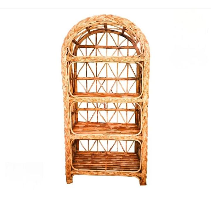 Cane Large Design Book Self / Rack - RATTAN SHELF / RACK, Hand crafted ...