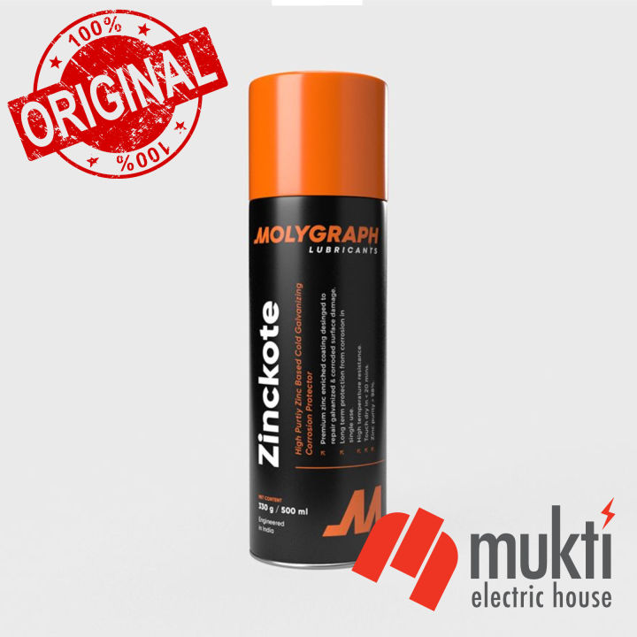 Molygraph Zinckote 50 Zinc Based Cold Galvanizing Corrosion Protector ...