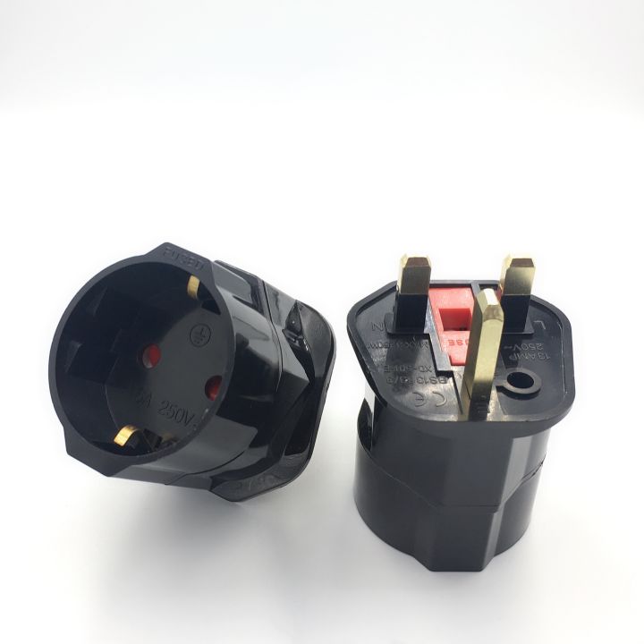 Universal 13a 250V copper EU Korea germany france Russia to HK UK Power ...