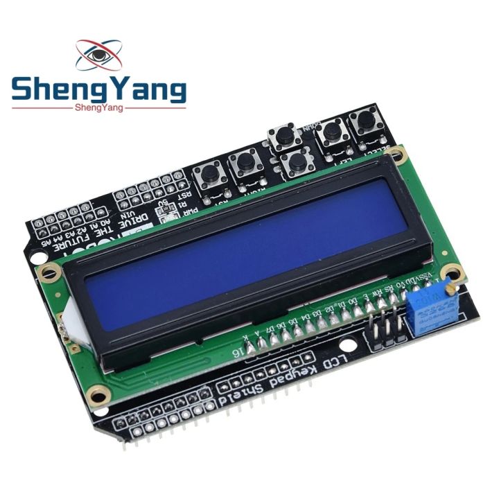 【Lejia】1PCS LCD Keypad Shield LCD 1602 Module Display ATMEGA328 ...