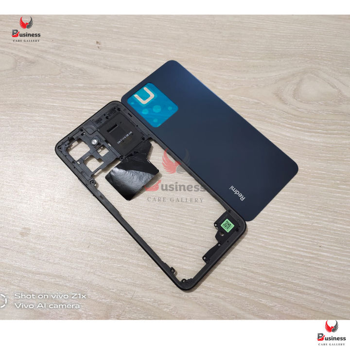 Replacement Backshell Panel + midel frame for Xiaomi Redmi Note 12 4G ...