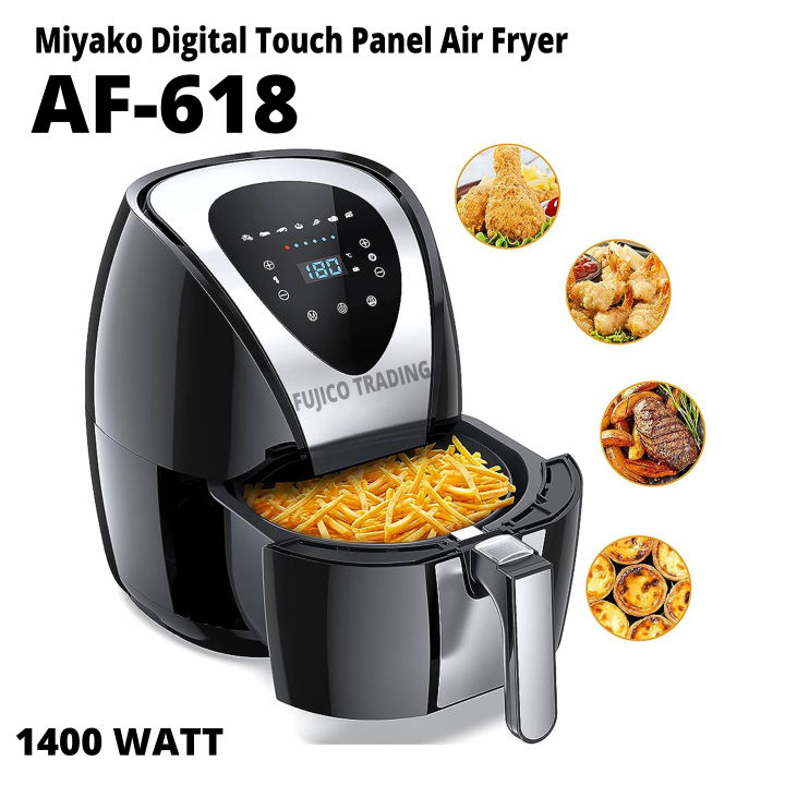 Miyako 3.5 L Fry Basket Digital Touch Panel Air Fryer, AF-618 | Daraz.com.bd