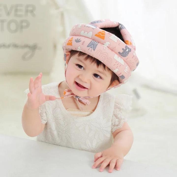 Baby Head Protector Cap Child Walking Safety Helmet (Color as Per Stock ...