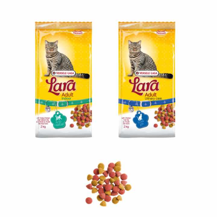 Lara Adult Indoor Cat Food – Chicken & Turkey – 2kg | Indoor Cats Anti ...