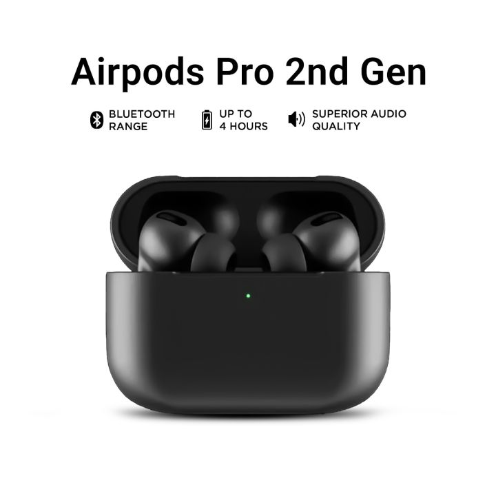 AirPods Pro 2nd Generation Special Black Edition ANC Wireless Earbuds ...