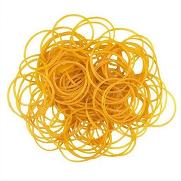 Rubber Band 200 Pcs Orange color | Daraz.com.bd