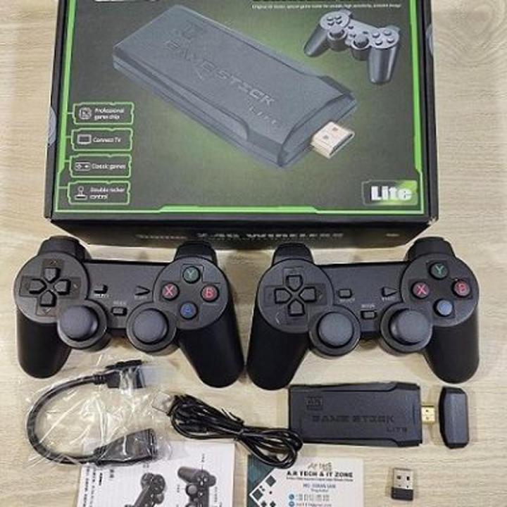 Lite 4k Ultra HD Wireless TV Game Stick 64GB Memory 10000 Game | Daraz ...