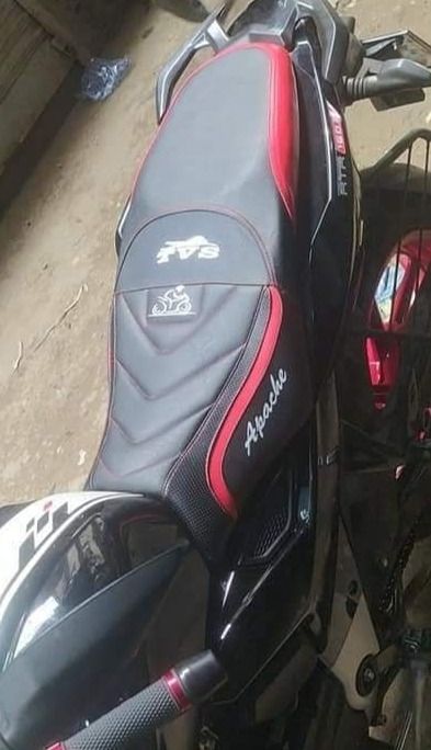 rtr 4V red color seat modified cover | Daraz.com.bd