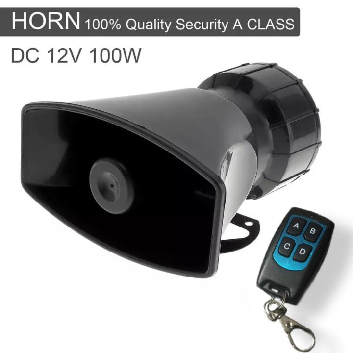 Siren Horn Remote Control 4 tones | Daraz.com.bd