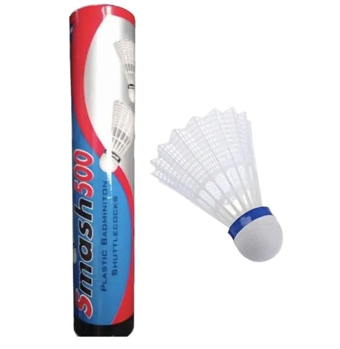Smash 500 Badminton Shuttlecock (10 Pcs) - Enjoy Badminton Games With ...