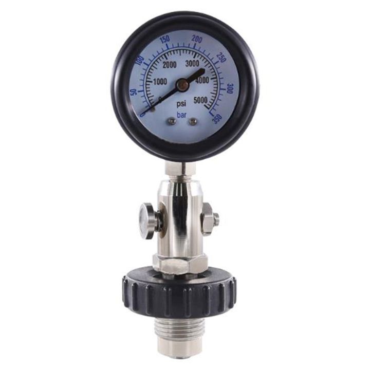 New DIN Air Tank Pressure Checker for Scuba Diving with 350Bar Gauge ...